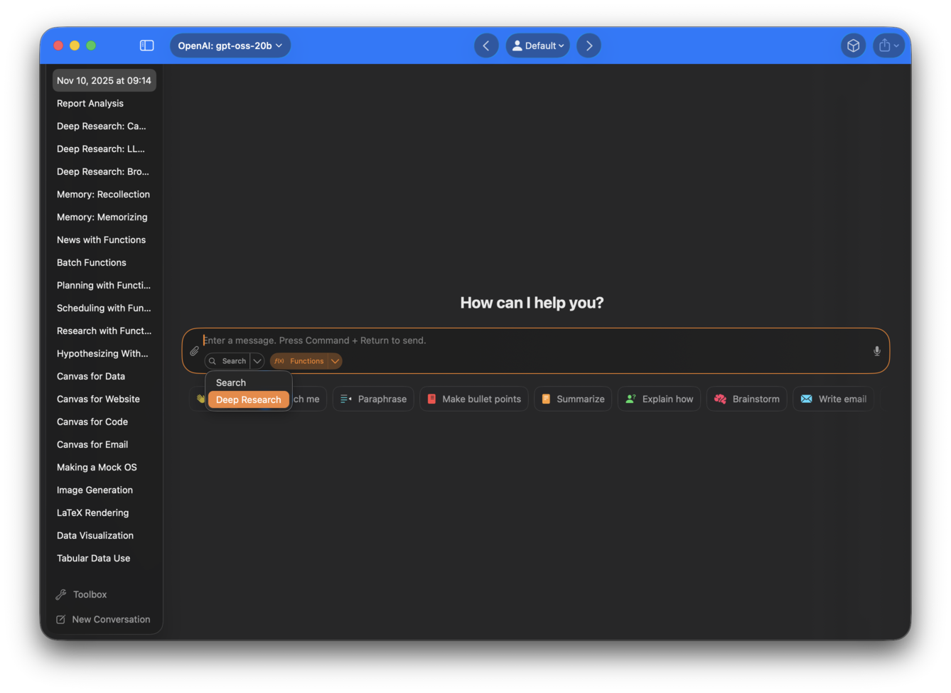Deep Research - Sidekick